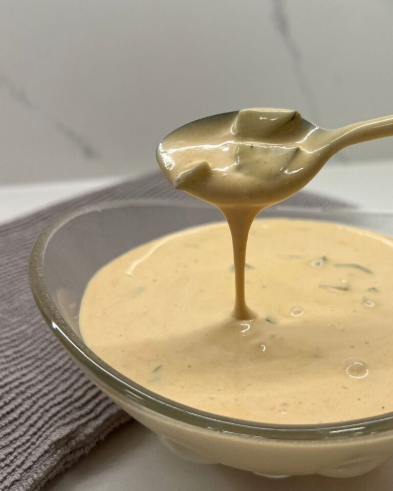 Healthy Big Mac Sauce | Nutrition With Juliana