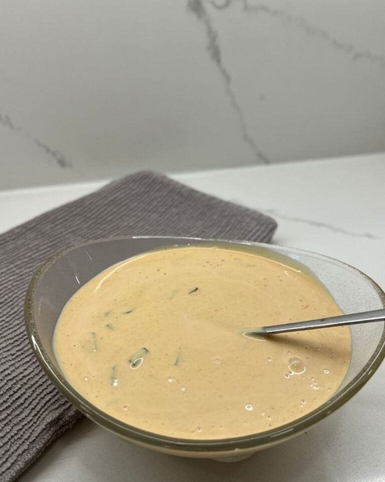 Healthy Big Mac Sauce | Nutrition With Juliana